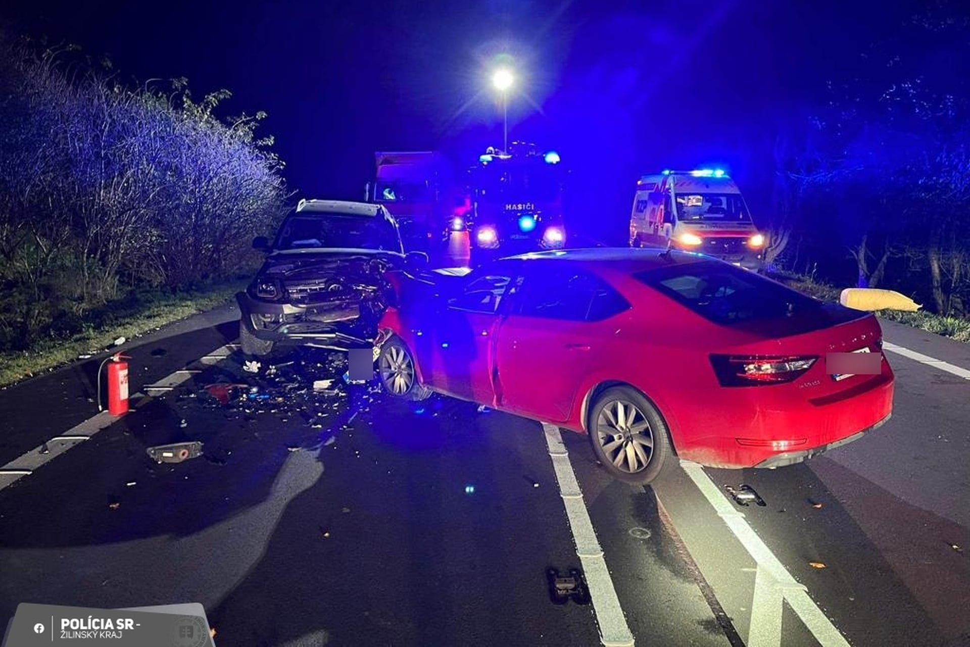 Turiec Online - Dopravná nehoda na I/18 za Domašínskym meandrom